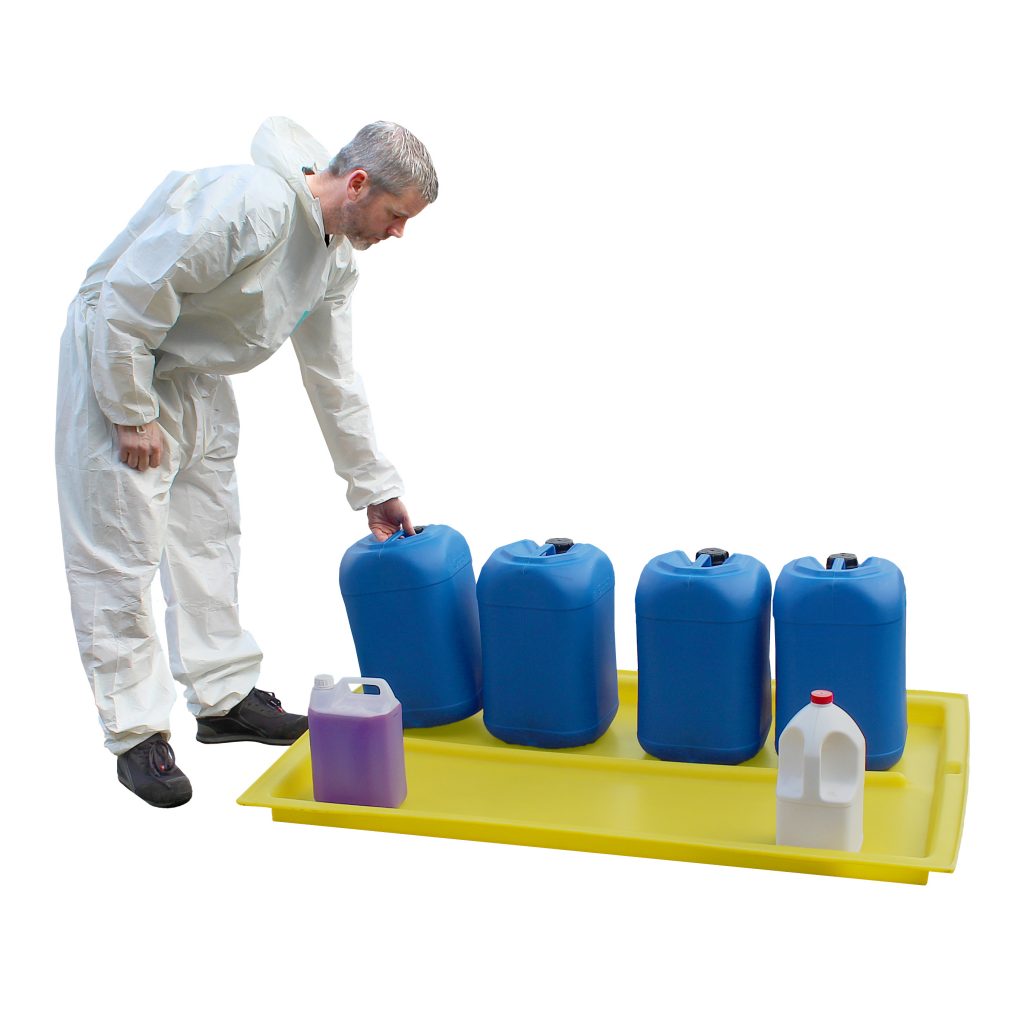 SPILL PALLETS, DRIP TRAYS AND SPILL BERMS - SpillDoctor.co.za