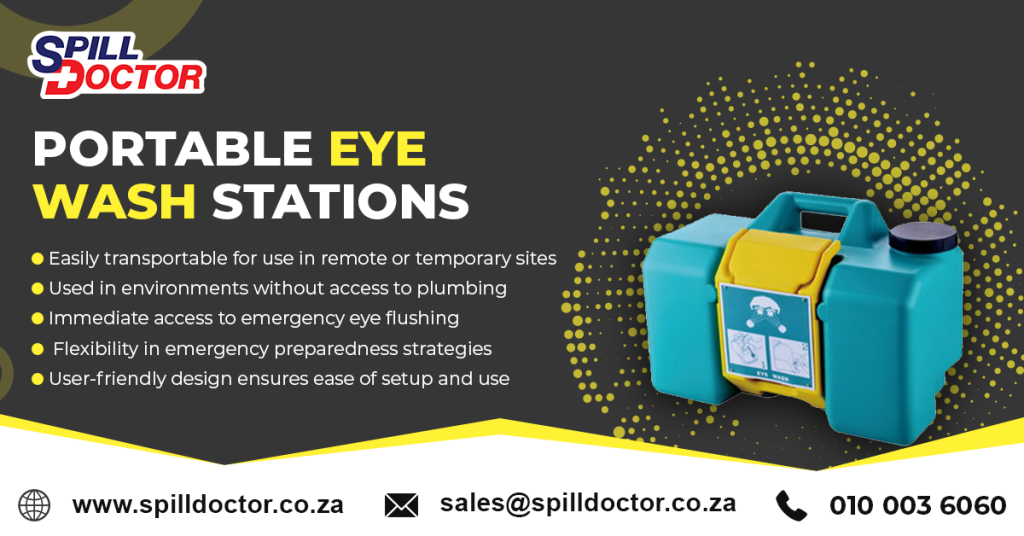 Portable Eyewash stations - SpillDoctor.co.za